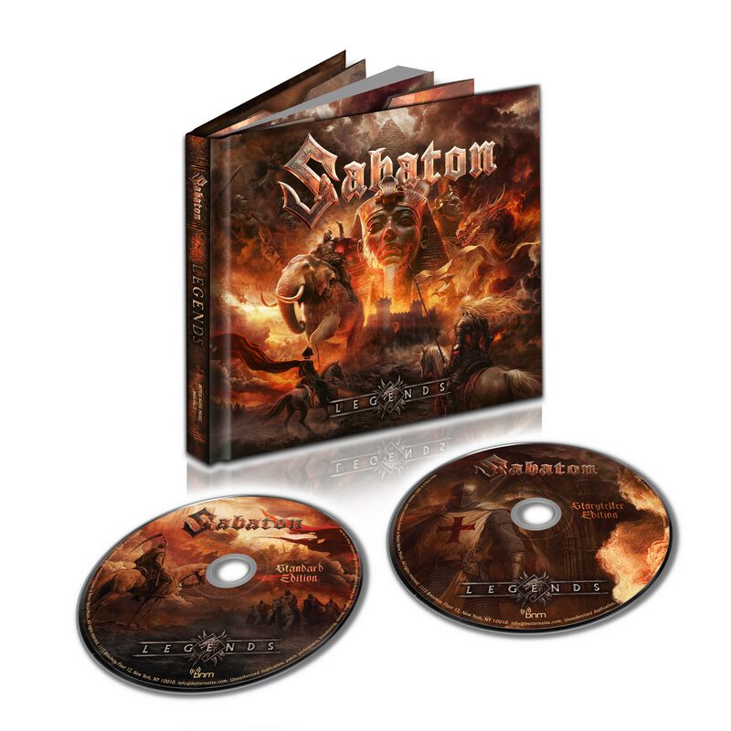 Legends (Storyteller Edition - Digibook) | Sabaton CD | EMP