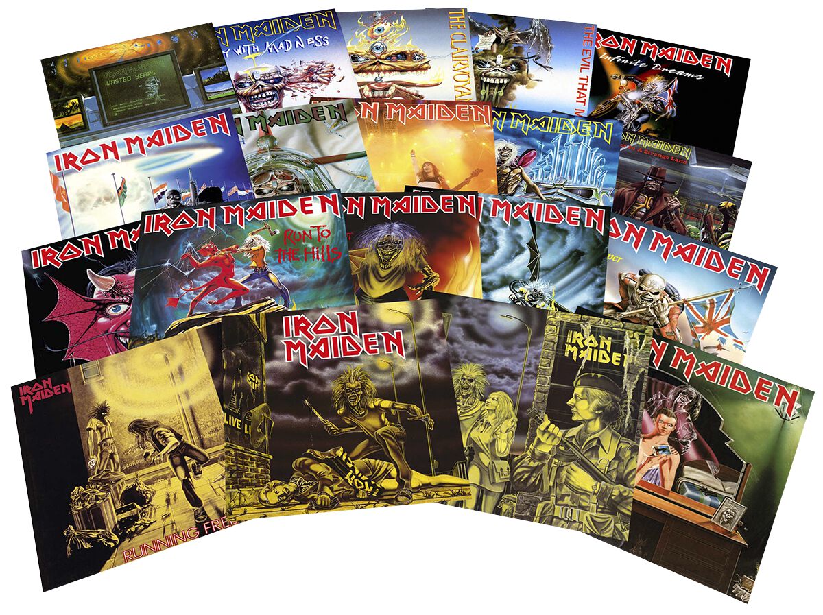 The Iron Maiden Complete 7"-Box | Iron Maiden LP | EMP