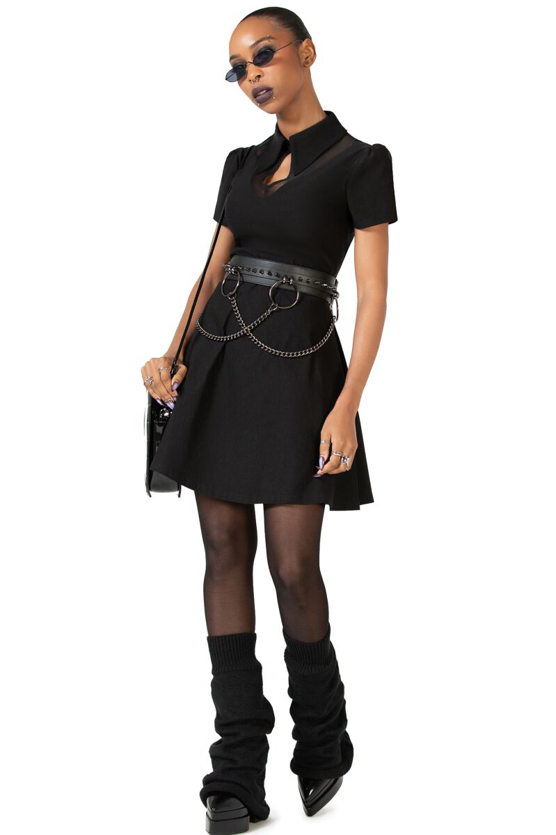 Wept Inside Mini Dress | KIHILIST by KILLSTAR Mini Dress | EMP