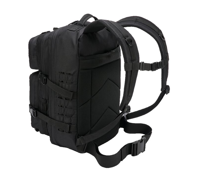 US Cooper Lasercut Large Backpack black | Brandit Backpack | EMP