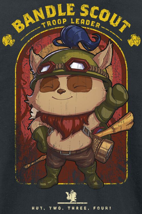 Teemo - Bandle Scout | League Of Legends T-Shirt | EMP