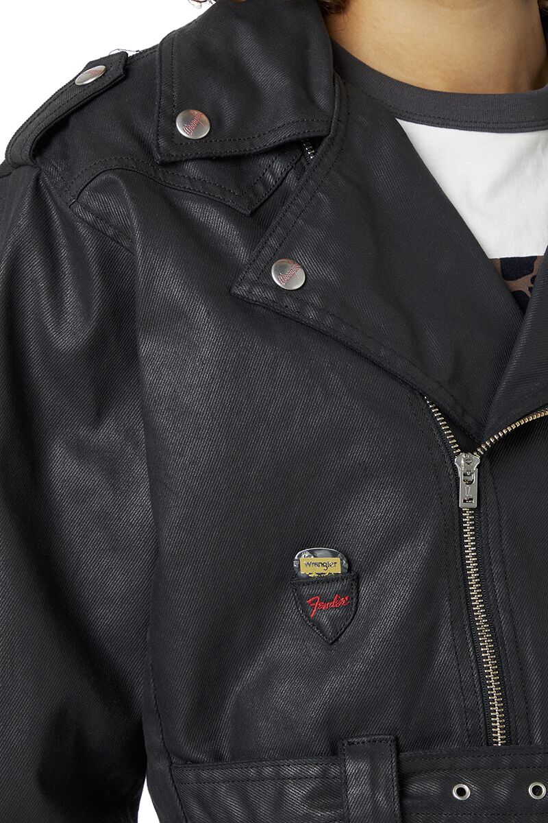 Fender Moto Jacket | Wrangler Imitation Leather Jacket | EMP