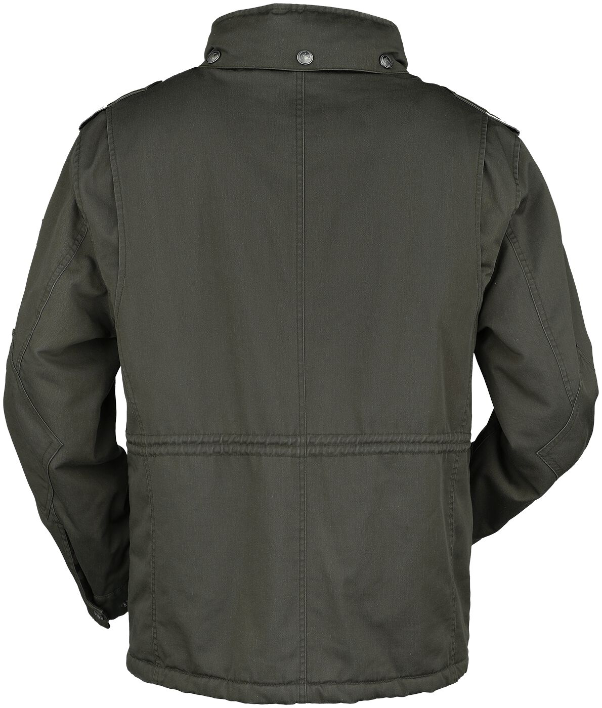 Jacket with hidden hood | Black Premium by EMP Winter Jacket | EMP