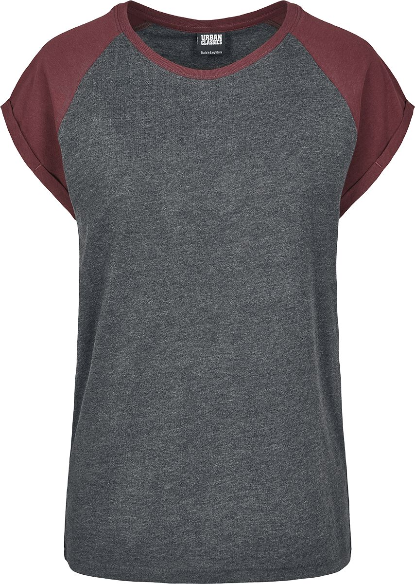 Ladies Contrast Raglan Tee | Urban Classics T-Shirt | EMP