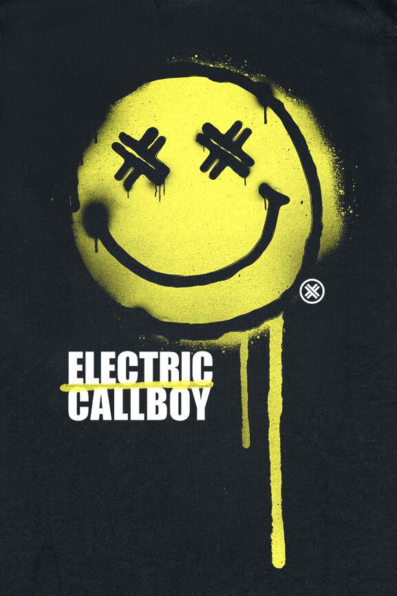 Metal Kids - Spray Smiley | Electric Callboy T-Shirt | EMP
