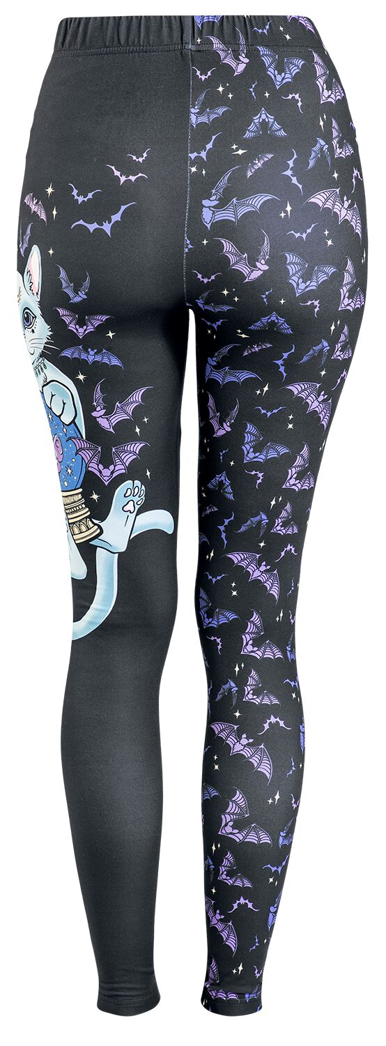 Leggings With Cat And Bat Print | Full Volume by EMP Leggings | EMP