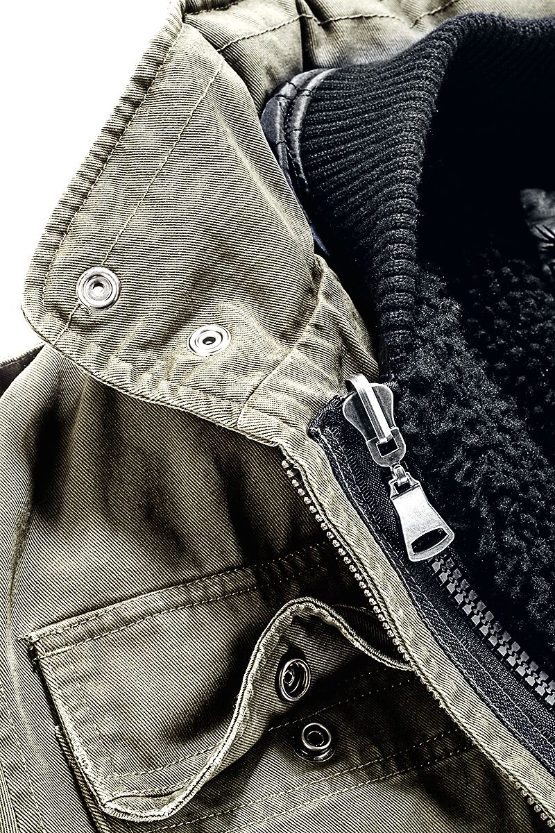 Army Field Jacket | Black Premium by EMP Winter Jacket | EMP