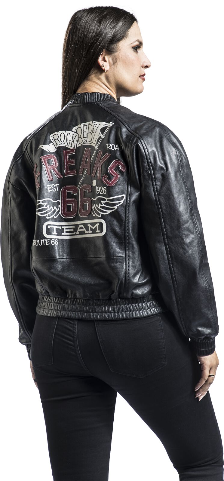Rock Rebel X Route 66 - Leather Jacket | Rock Rebel by EMP Leather ...