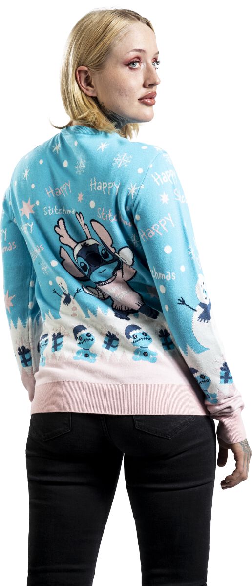 Happy Stitchmas Snowball | Lilo & Stitch Christmas jumper | EMP