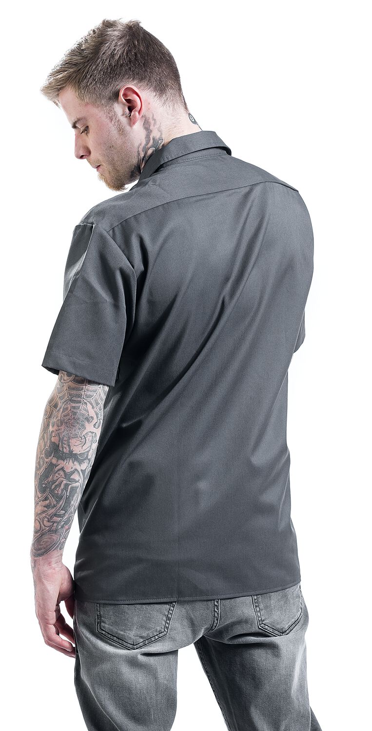 Short Sleeve Work Shirt | Dickies Short-sleeved Shirt | EMP
