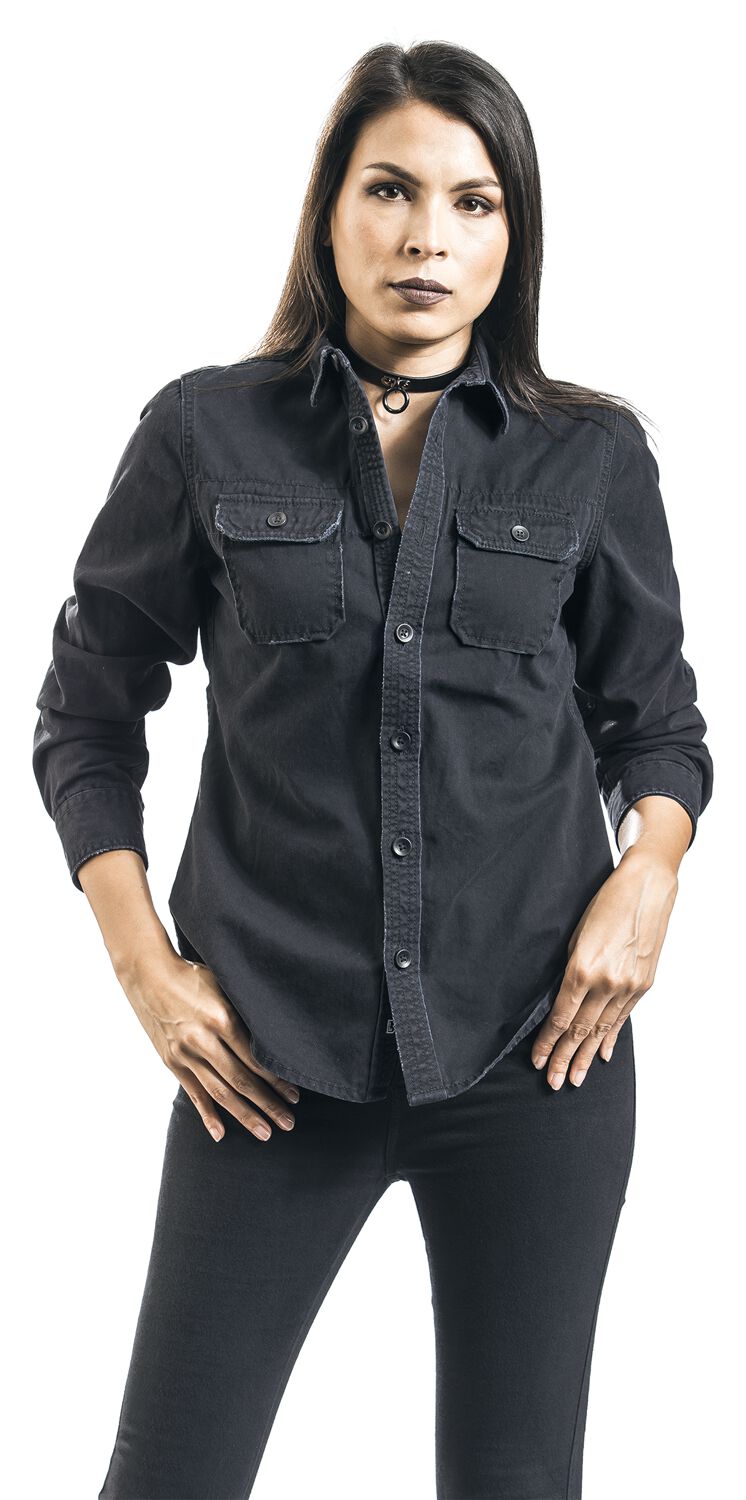 Girls Vintage Shirts Longsleeve | Brandit Longsleeve | EMP