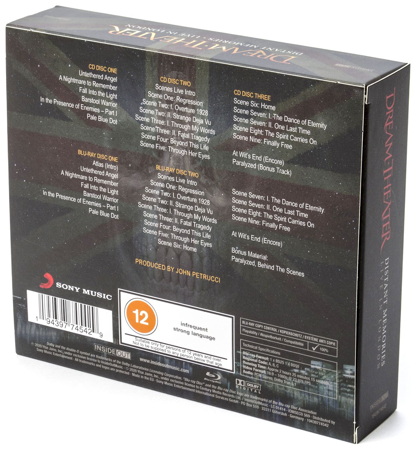 Distant memories - Live in London | Dream Theater CD | EMP
