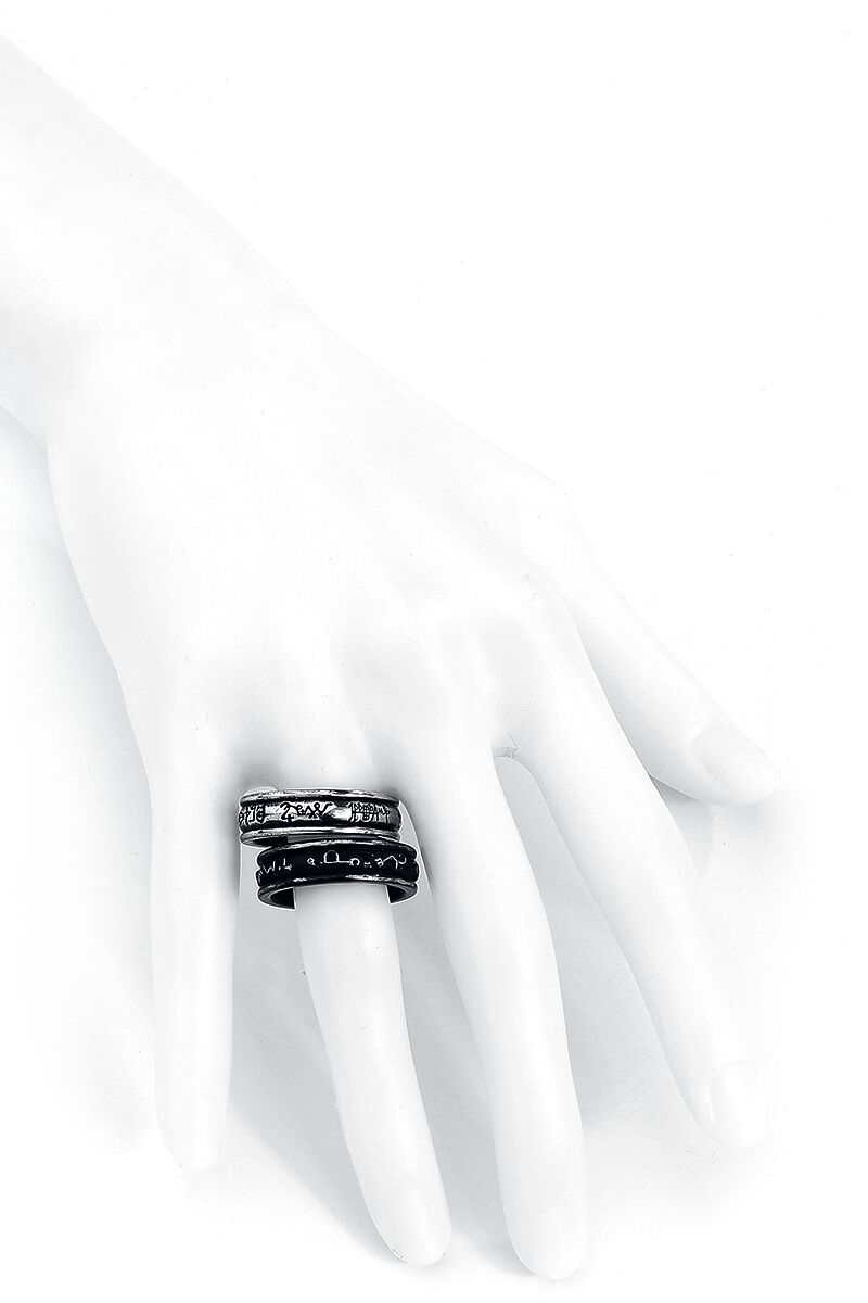 Demons and Angels | Alchemy Gothic Ring | EMP