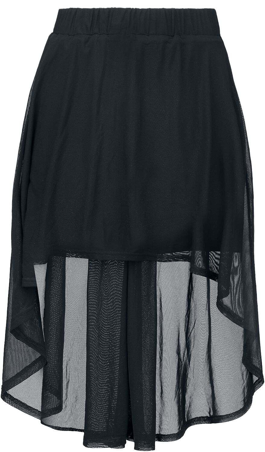 Skirt With Transparent Details | Gothicana by EMP Mini Skirt | EMP