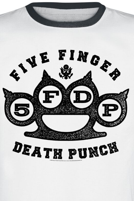 Five Finger Death Punch Logo Brass Knuckles