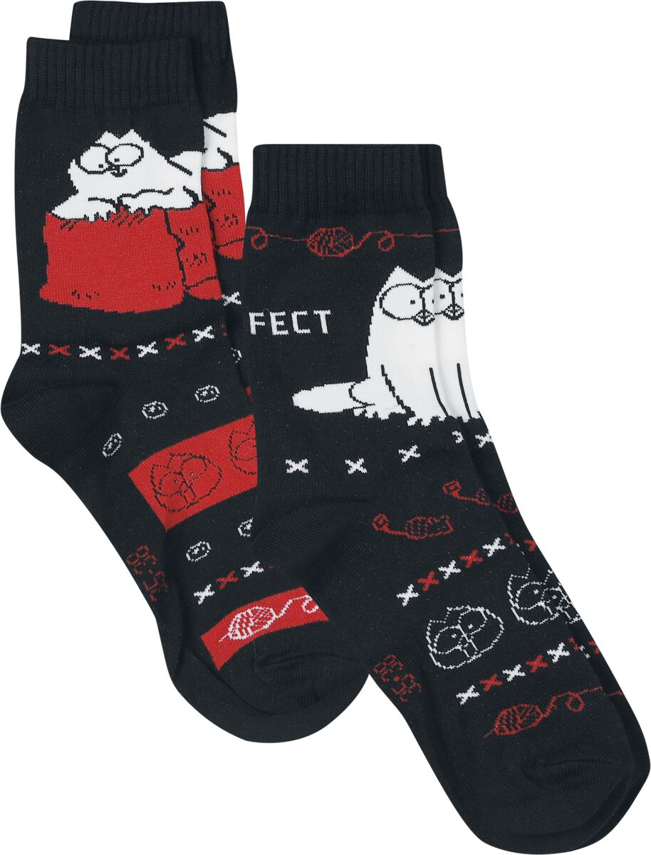 Simon´s Cat- Set of 2 | Simon' s Cat Socks | EMP