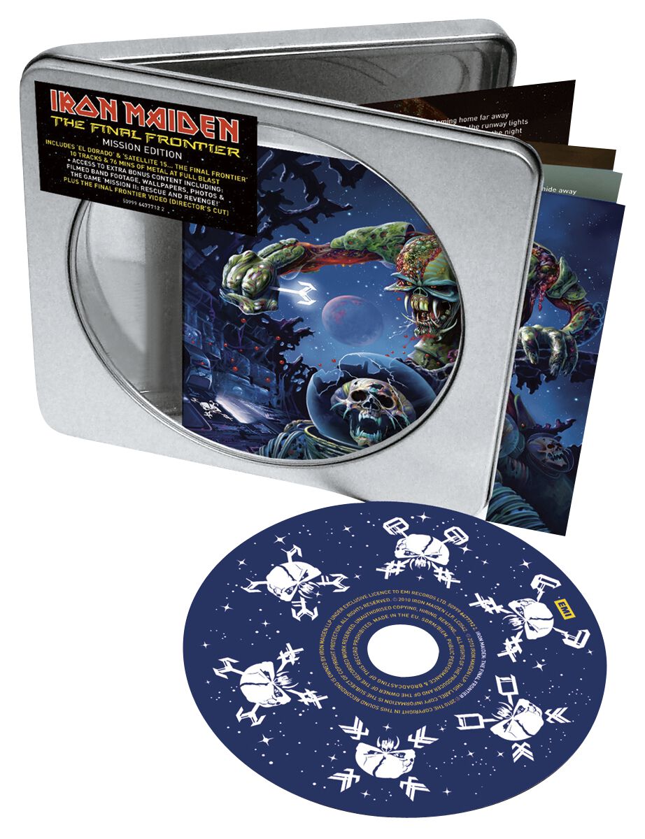 The final frontier | Iron Maiden CD | EMP