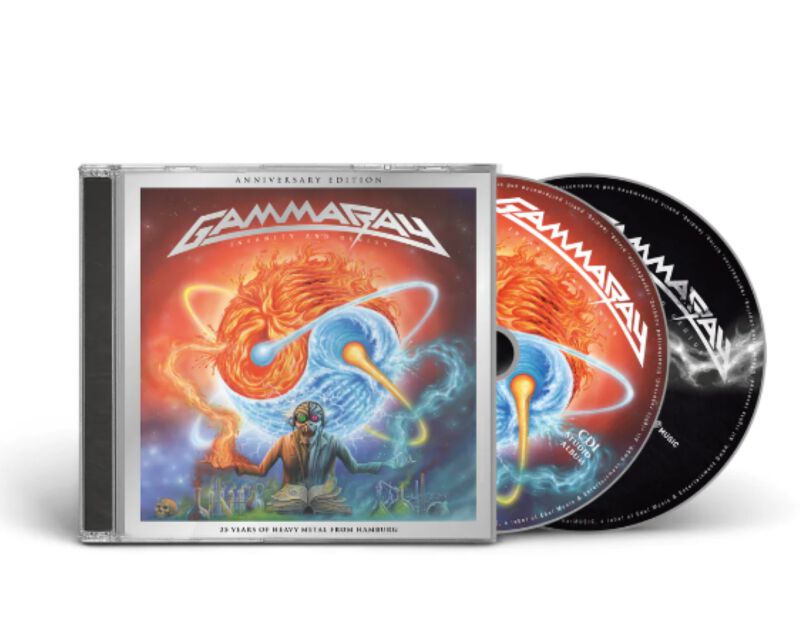 Insanity and genius (Anniversary Edition) | Gamma Ray CD | EMP