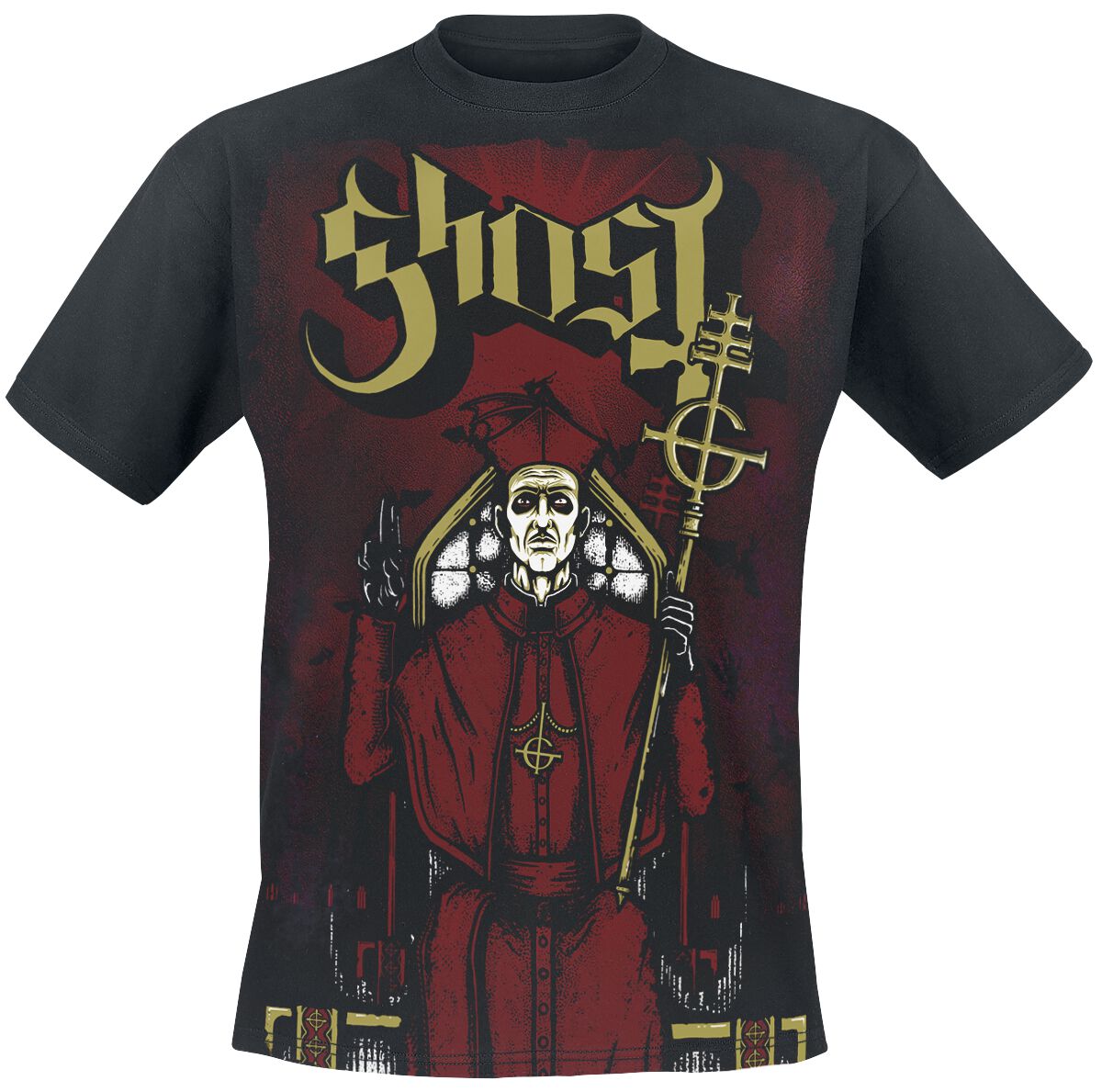 Cardinalis Infernum 3 Colour AO | Ghost T-Shirt | EMP