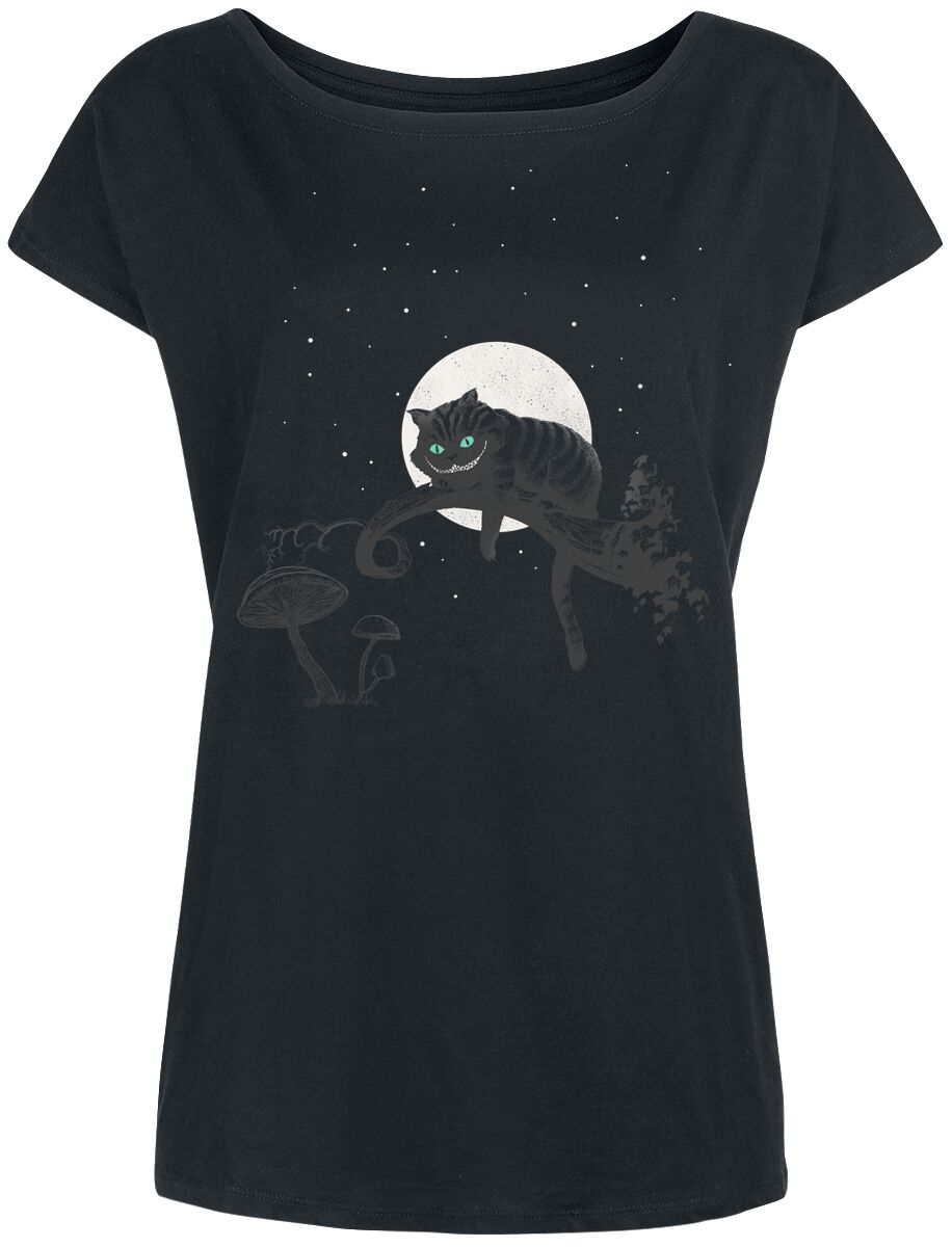 Chesire Cat Crazy Nights | Alice in Wonderland T-Shirt | EMP