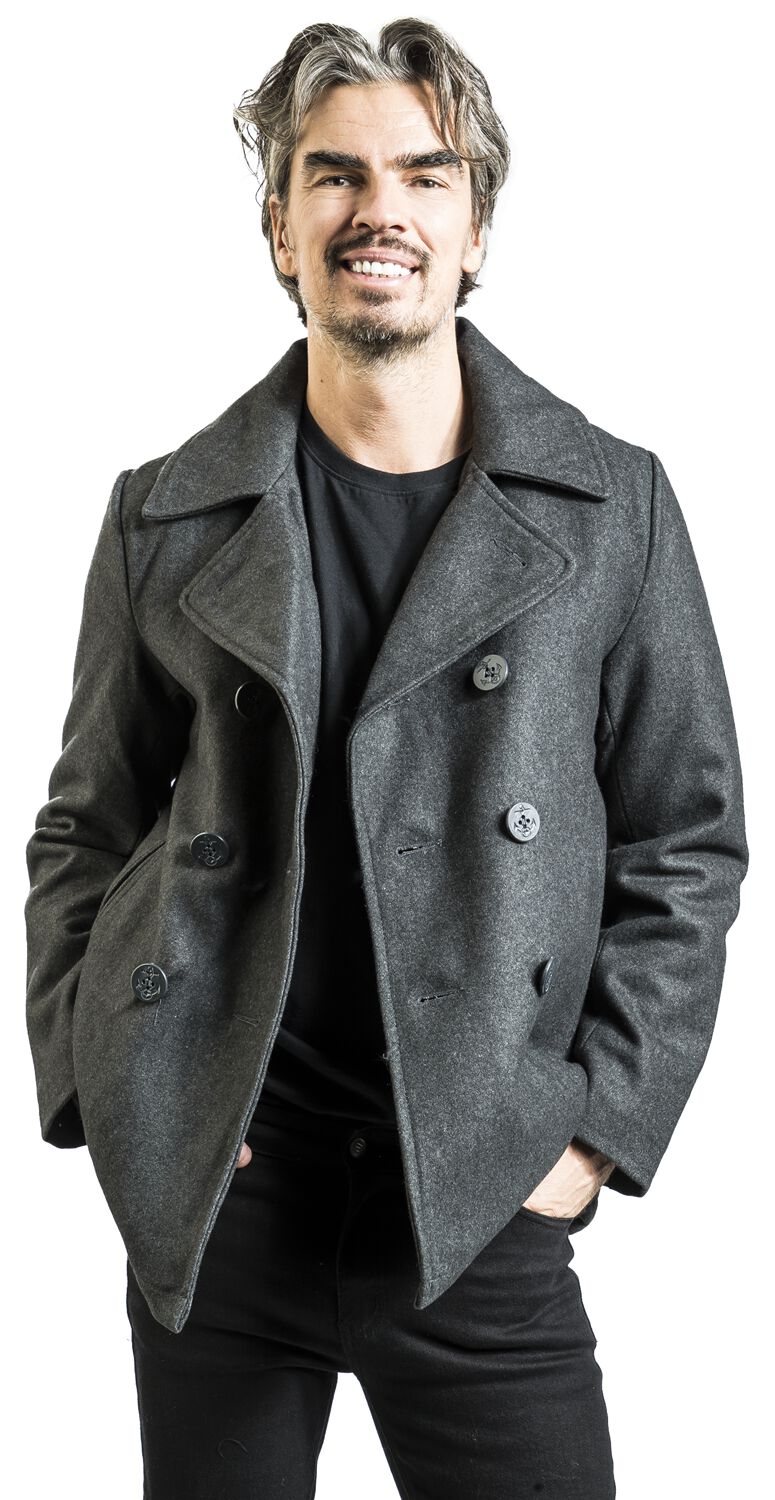Pea Coat | Brandit Uniform Jacket | EMP