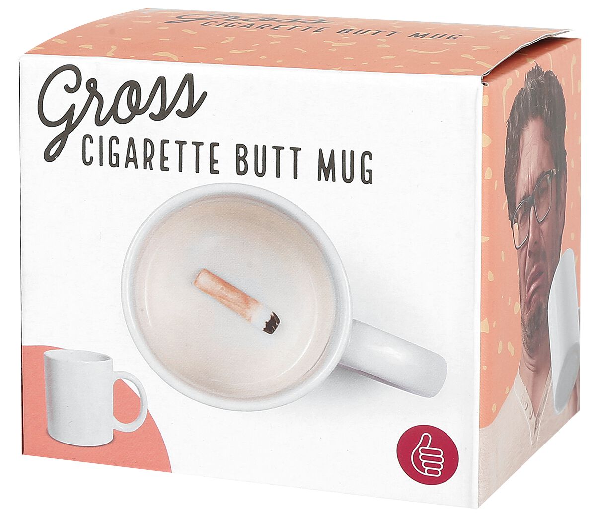 Gross Mug - Mug with Cigarette | Cigarette Cup | EMP