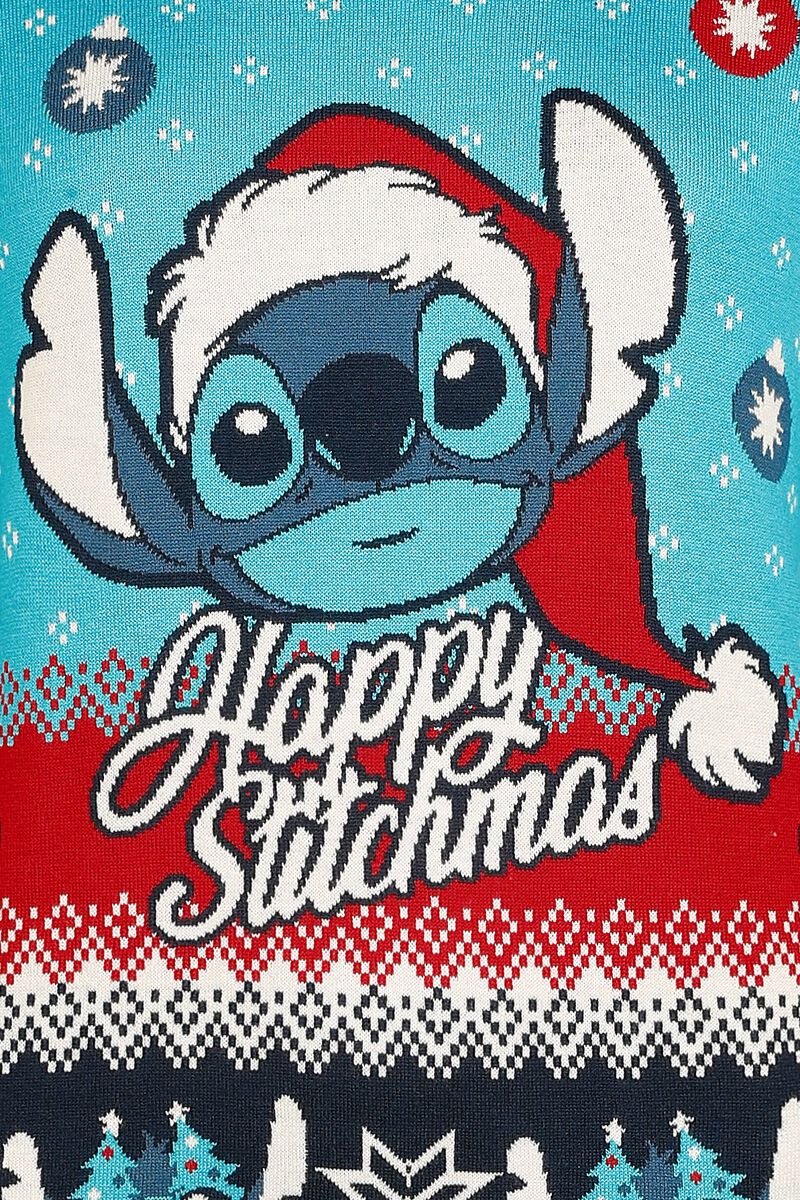 Happy Stitchmas | Lilo & Stitch Christmas jumper | EMP