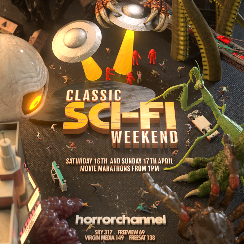 EMP Celebrates HORROR CHANNEL’s Scfi-Fi Easter Weekend!